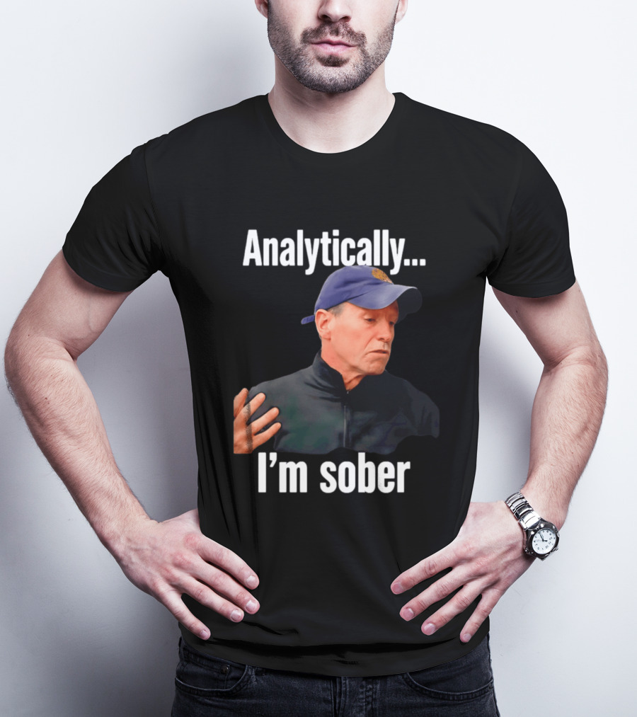 New York Knicks Analytically I'm Sober T-Shirt