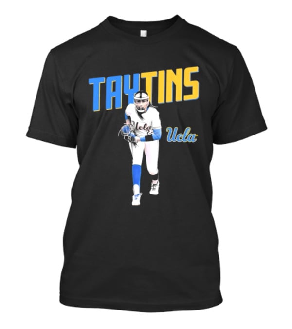Taytins UCLA Bruins Softball Player T-Shirt