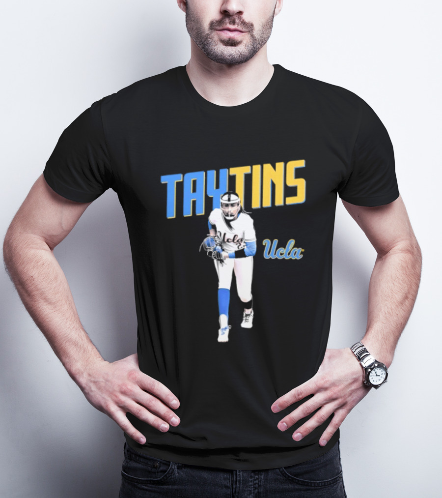 Taytins UCLA Bruins Softball Player T-Shirt