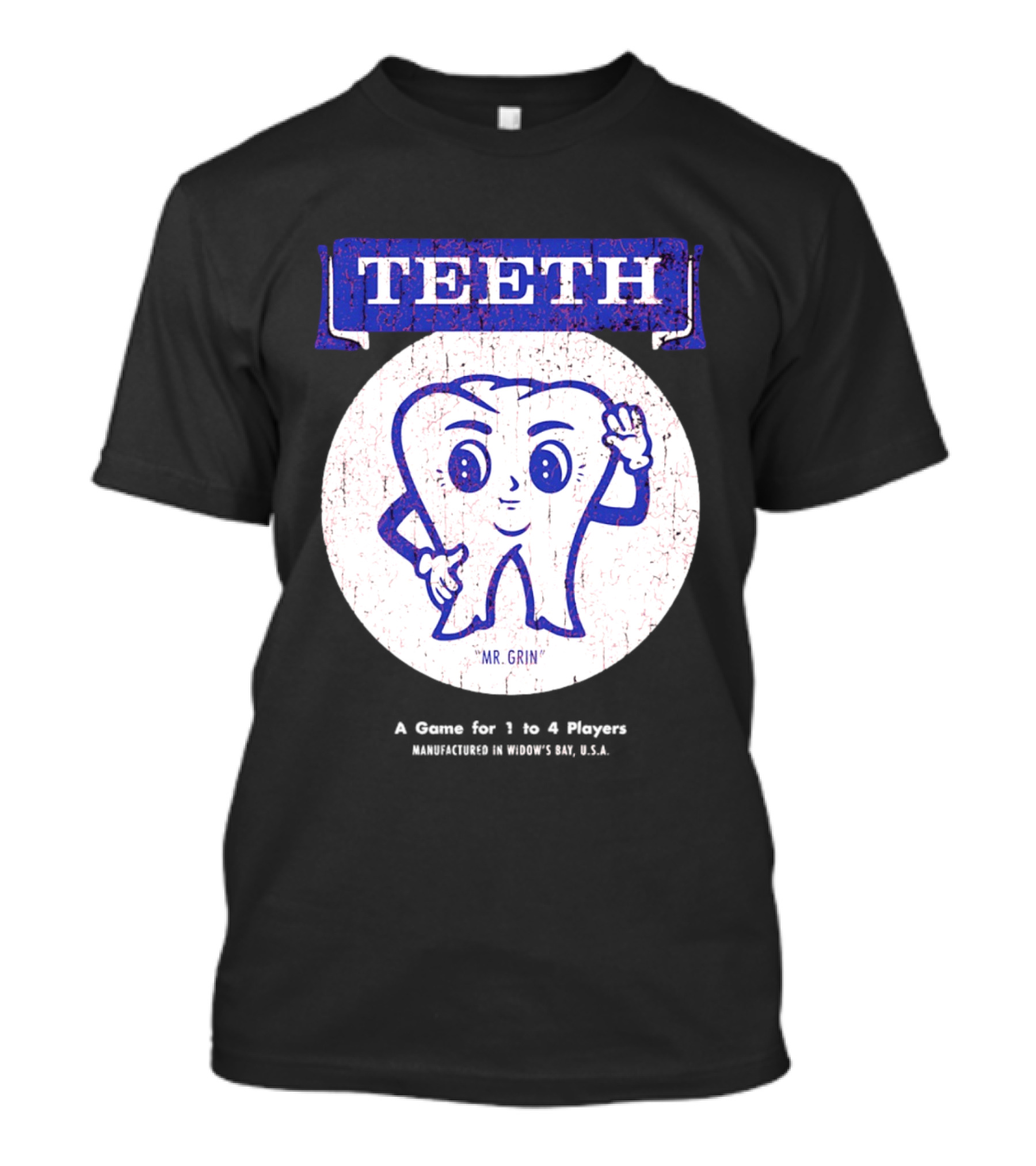 TEETH Mr. Grin Game For 1 To 4 Player T-Shirt