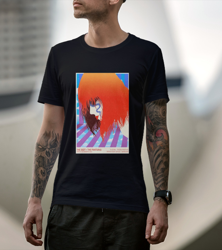 The Sigit X The Panturas Tautau Festival Bandung 31.05.2026 Tritan Point Space T-Shirt