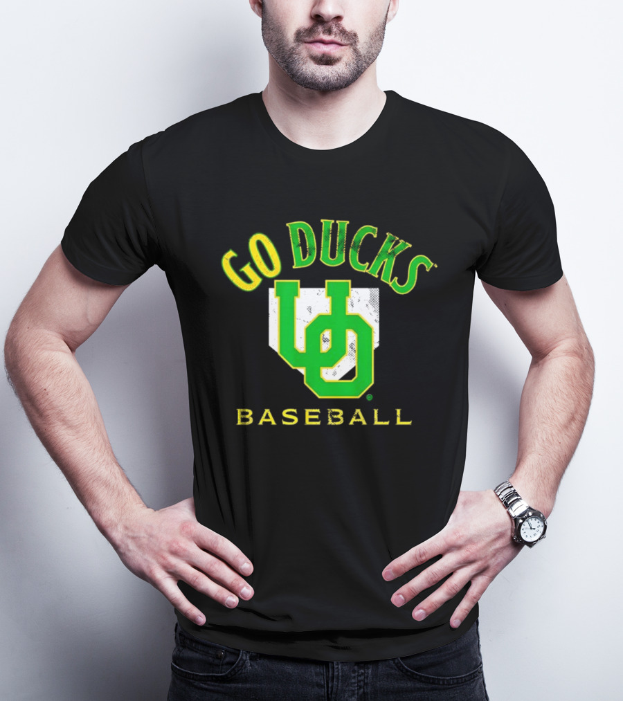 Go Ducks UO Oregon Baseball T-Shirt
