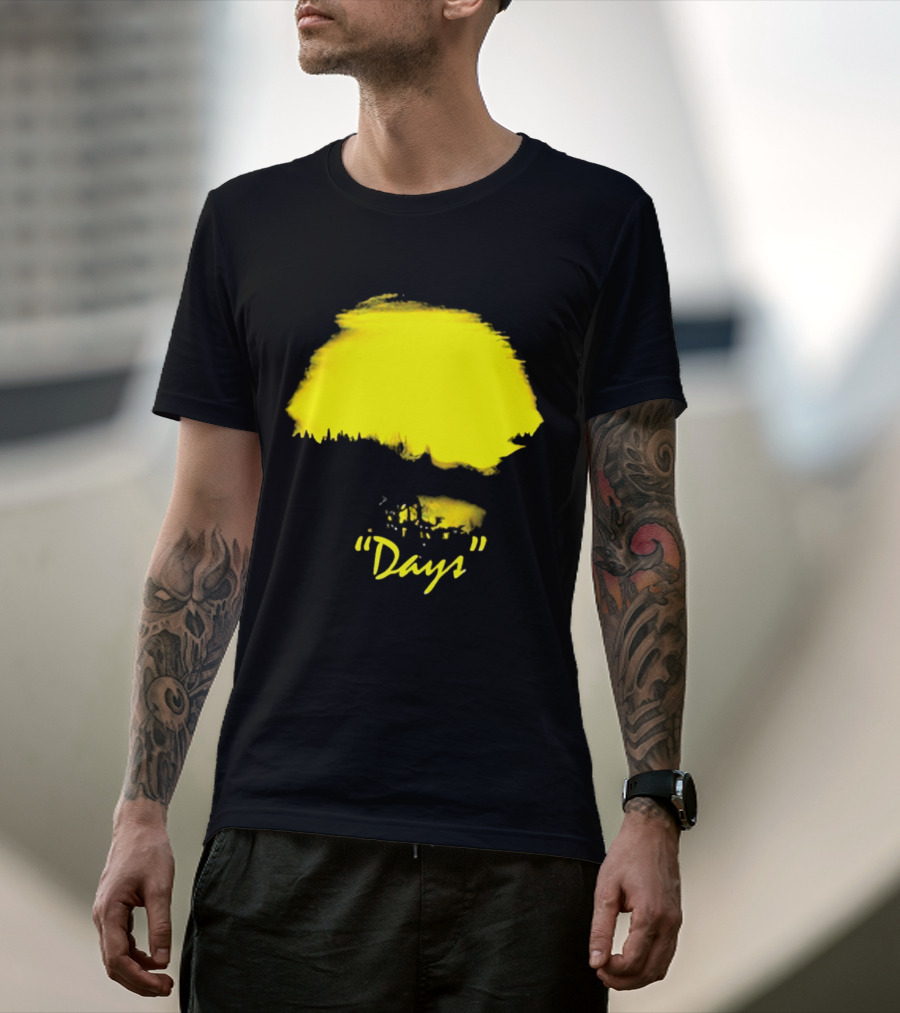 Welcome To Yellow "Days" Bright Sunshine Paintstroke T-Shirt
