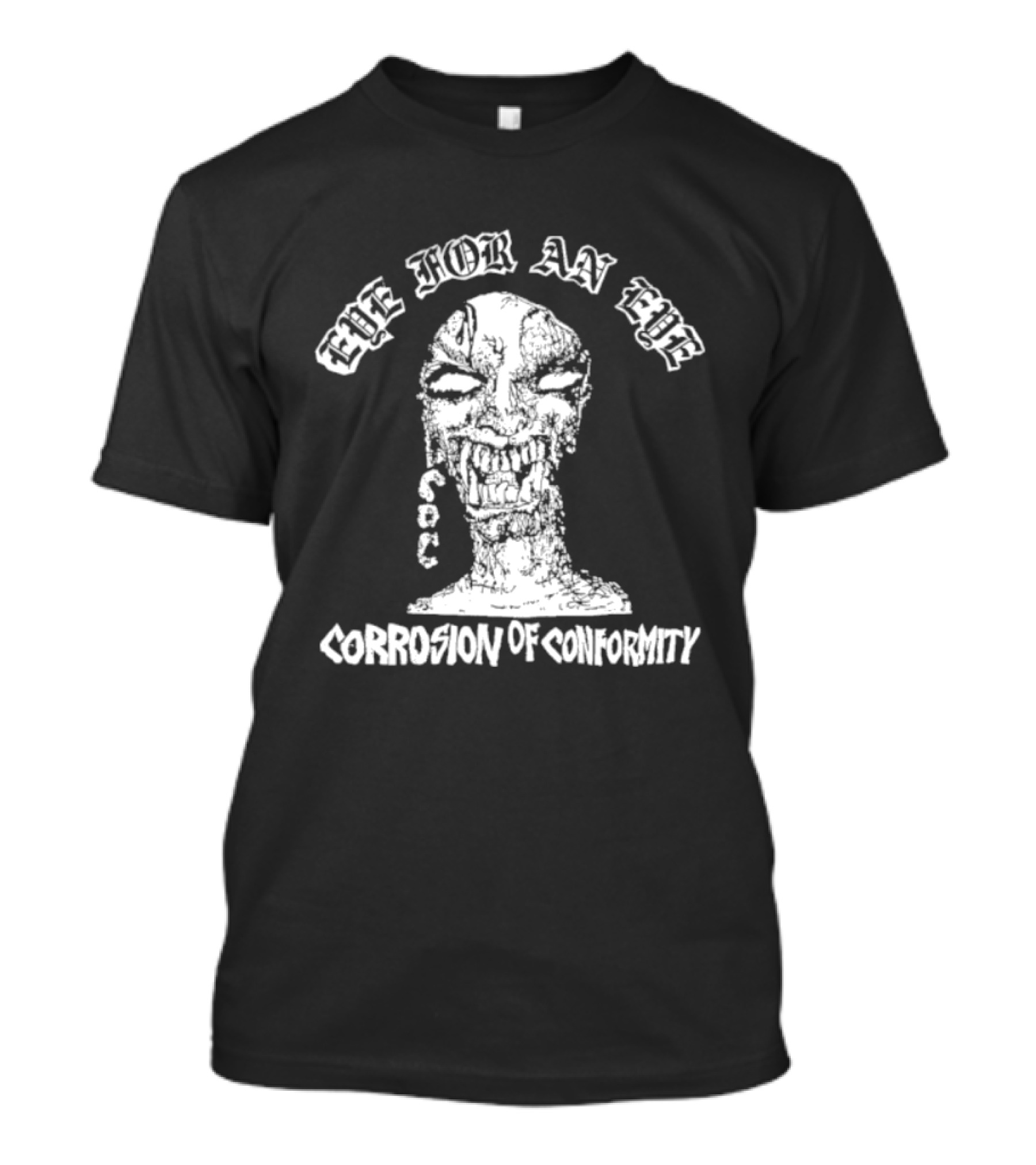 Eye For An Eye Corrosion Of Conformity CoC Zombie T-Shirt