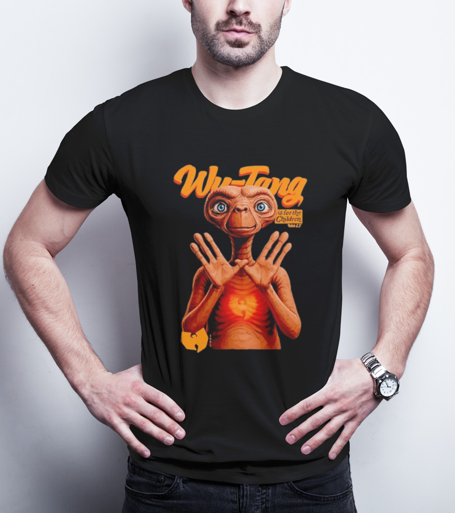 Wu Tang Is For The Children E.T. 1992 SIMPSON T-Shirt
