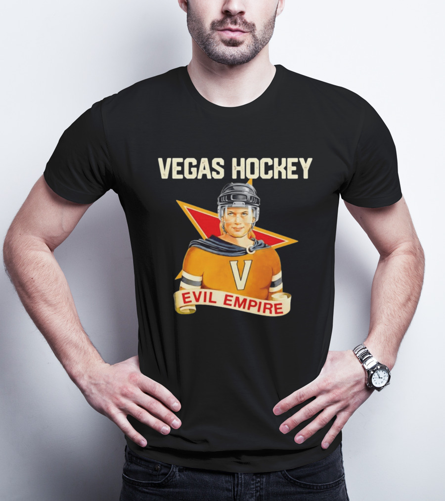 Vegas Hockey Ivan Drago Evil Empire T-Shirt