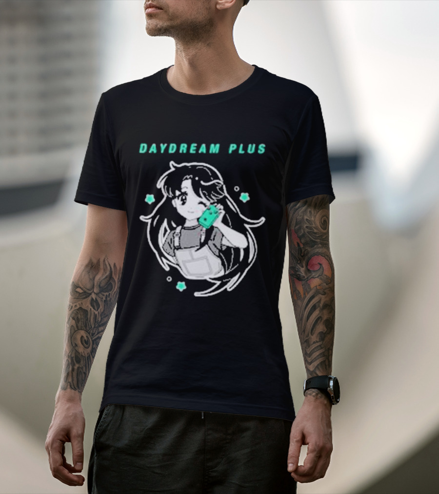 Run For Cover Records Daydream Plus Anime Inspired Clear Toner Aesthetic T-Shirt