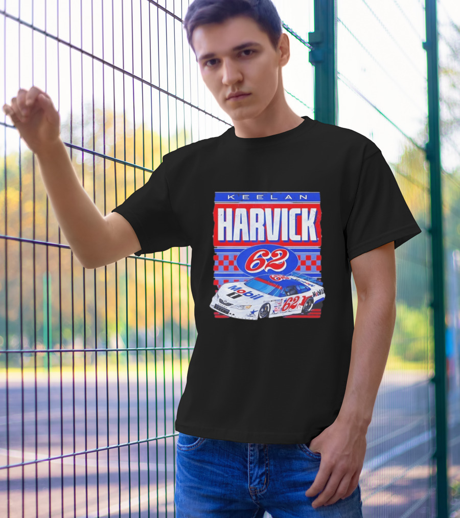 Keelan Harvick 62 Mobil 1 Toyota Camry NASCAR Racing T-Shirt