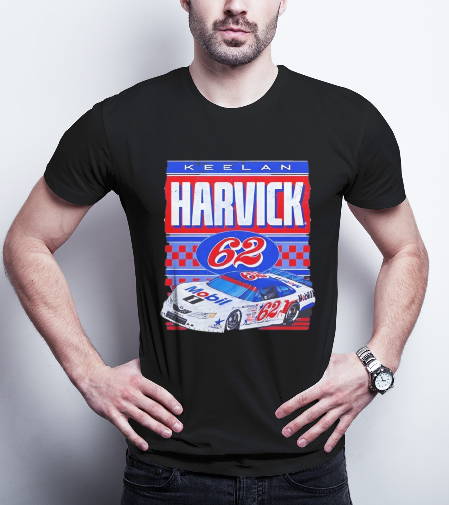 Keelan Harvick 62 Mobil 1 Toyota Camry NASCAR Racing T-Shirt