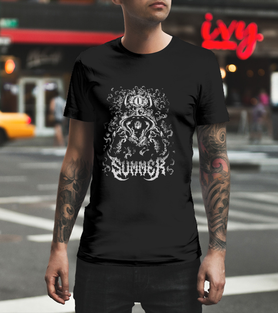 Sauron The Lord Of The Rings Summonst Mysterious White T-Shirt