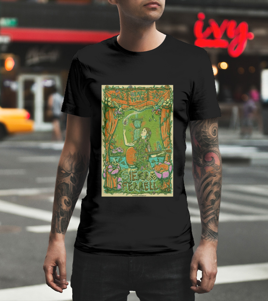 Sierra Ferrell Heavy Petal Tour May 20 2026 McMenamins Edgefield Portland Oregon T-Shirt