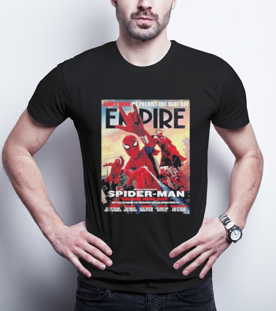 Empire Magazine Spider Man Brand New Day The Webslinger Takes His Biggest Swing Yet T-Shirt