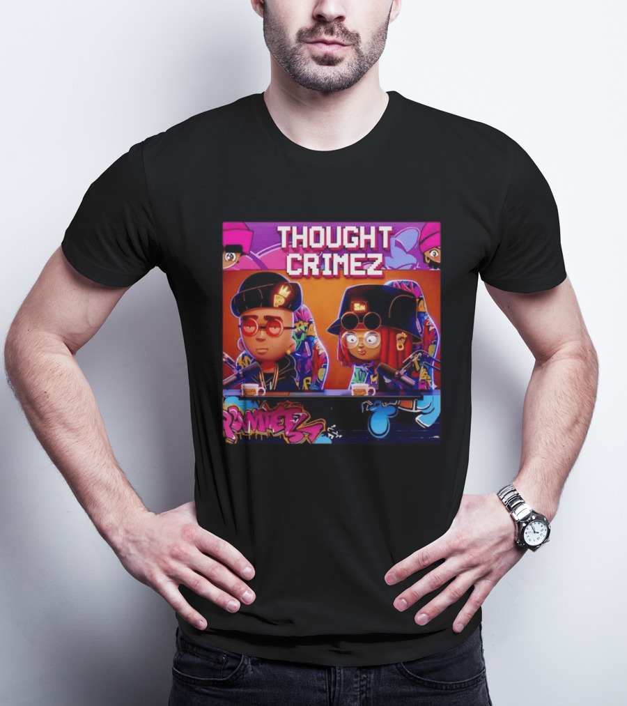 Thought Crimez Ramitez MP SIN Podcast T-Shirt