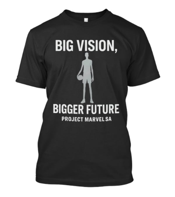 Victor Wembanyama Big Vision Bigger Future Project Marvel SA T-Shirt