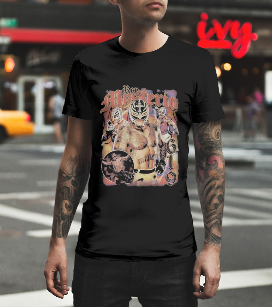 Rey Mysterio 619 Wrestling Superstar Collection T-Shirt