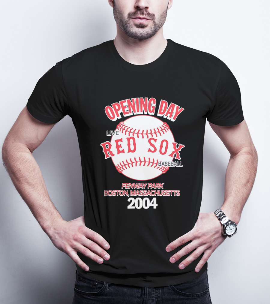Opening Day Red Sox Fenway Park Boston Massachusetts 2004 T-Shirt