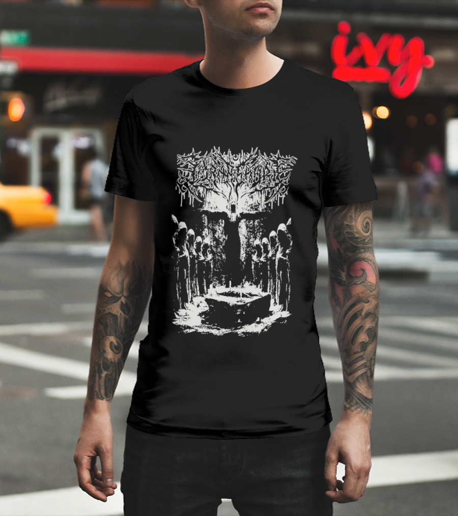 Burning Church Heavy Metal Ritual Tree Of Life T-Shirt