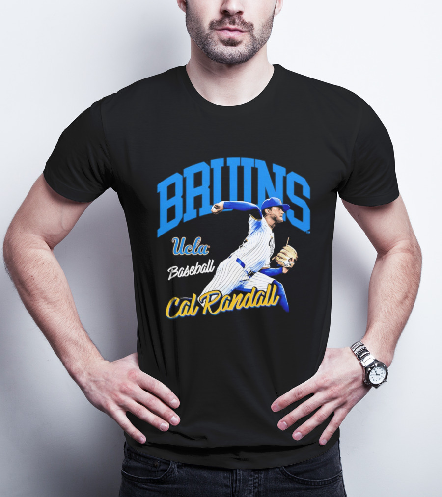 UCLA Bruins Cal Randall Baseball NCAA Pac 12 T-Shirt