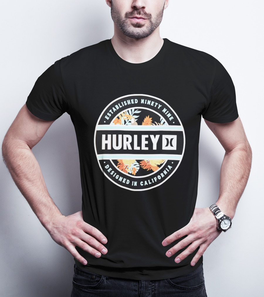 Hurley Established Ninety Nine Tropical California Collection T-Shirt