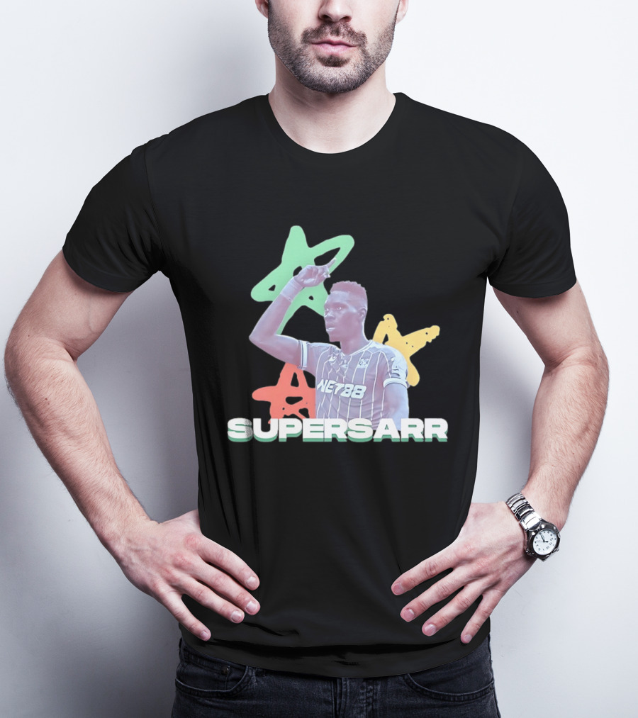 Everton Idrissa Gana Gueye Supersarr NET88 Premier League Senegal T-Shirt