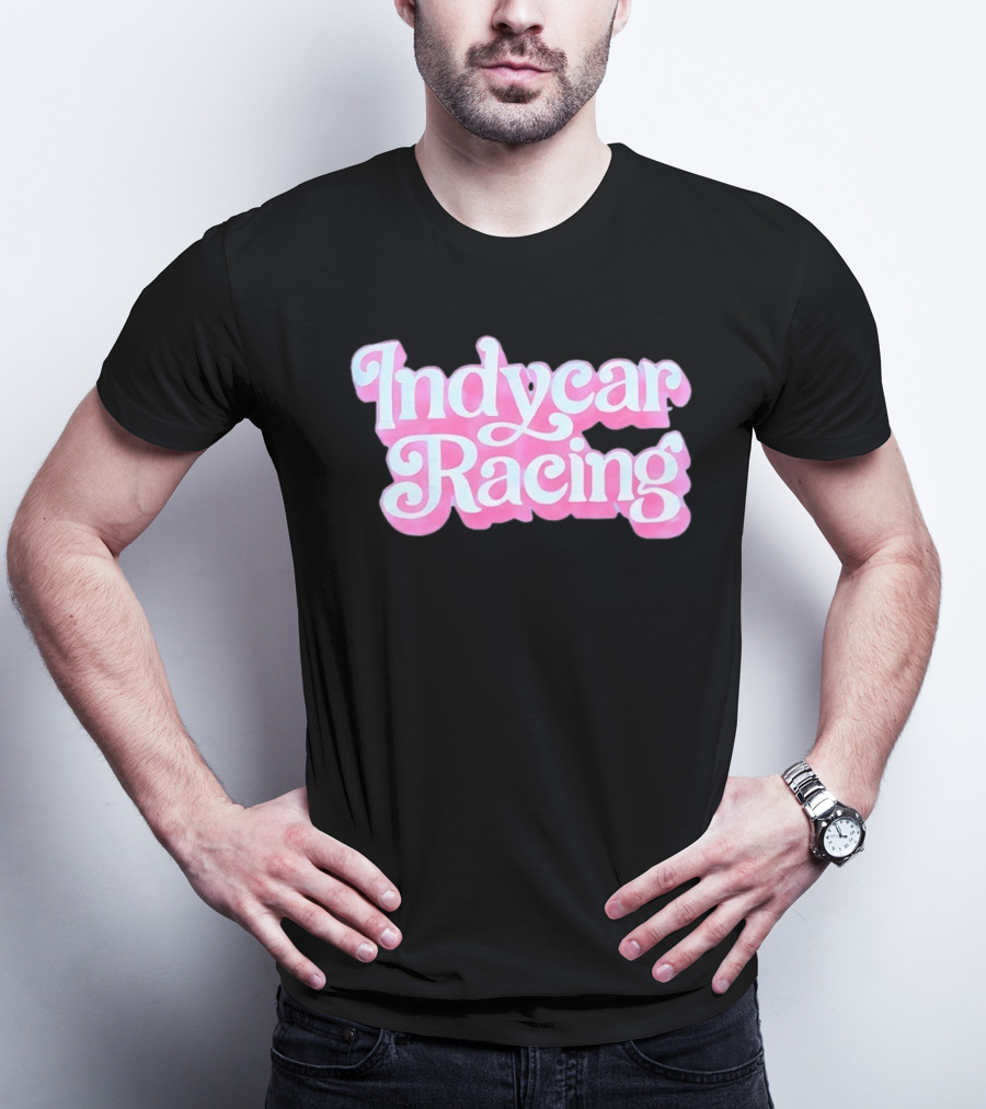 IndyCar Racing Barbie Pink T-Shirt