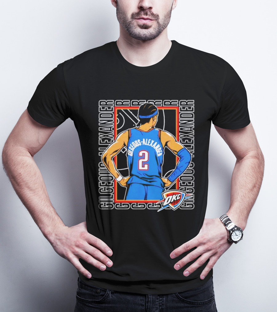 Shai Gilgeous Alexander 2 Oklahoma City Thunder NBA Gilgeous Alexander T-Shirt