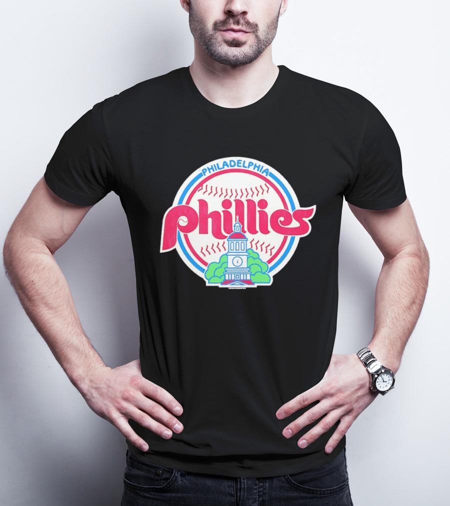 Philadelphia Phillies Liberty Bell Baseball T-Shirt