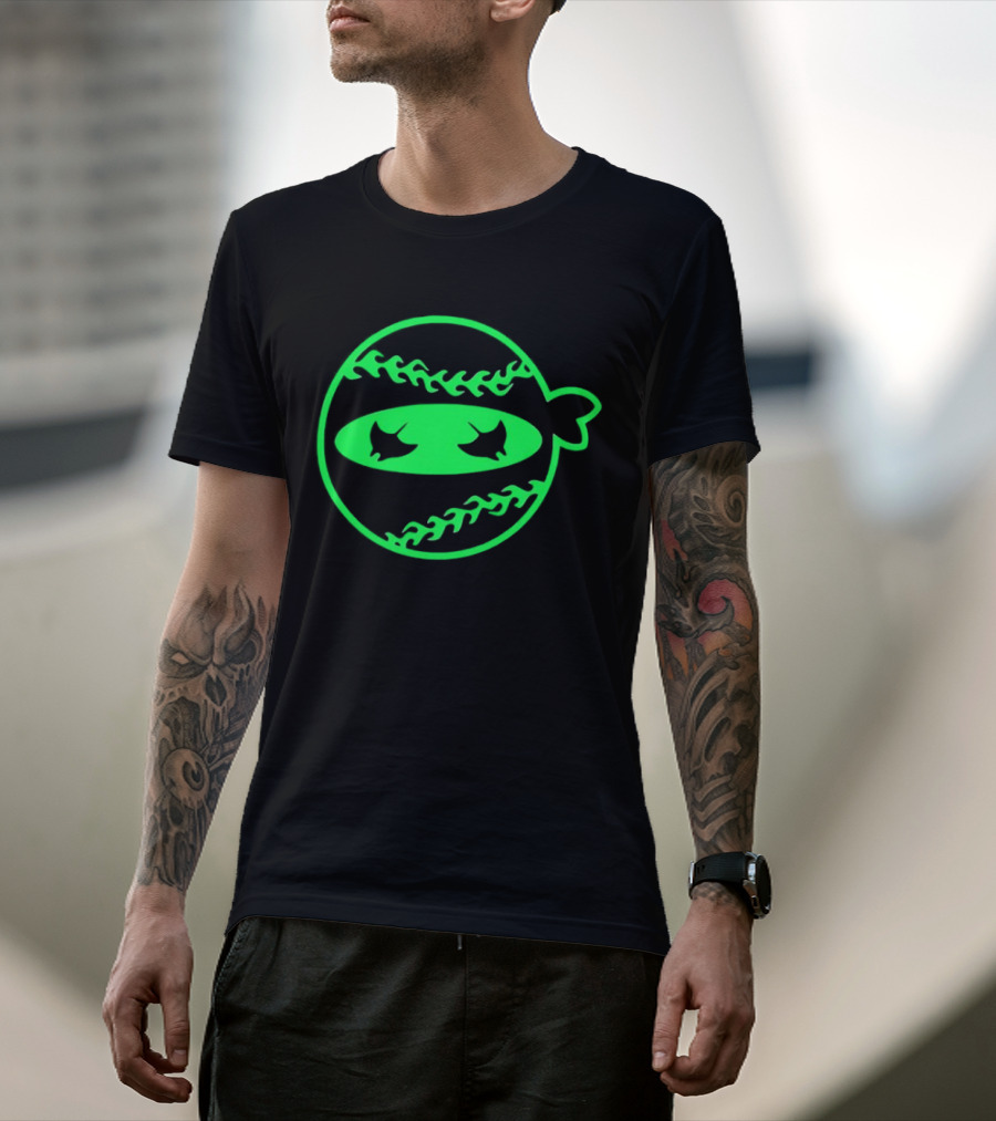 Tampa Bay Rays Baseball Pitching Ninja T-Shirt