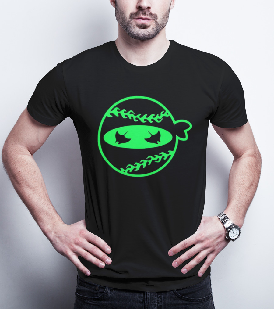 Tampa Bay Rays Baseball Pitching Ninja T-Shirt