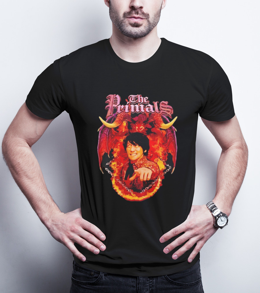 The Primals Naoki Yoshida Yoshi P Final Fantasy XIV Eorzea Square Enix Flame T-Shirt