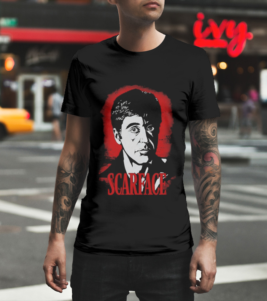 Al Pacino Scarface Tony Montana Brian De Palma Oliver Stone Universal Pictures Miami Florida T-Shirt