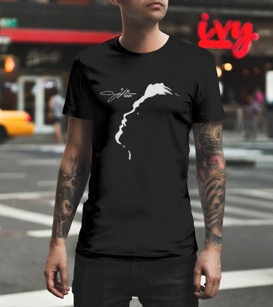 Zach Bryan Signature London Football T-Shirt