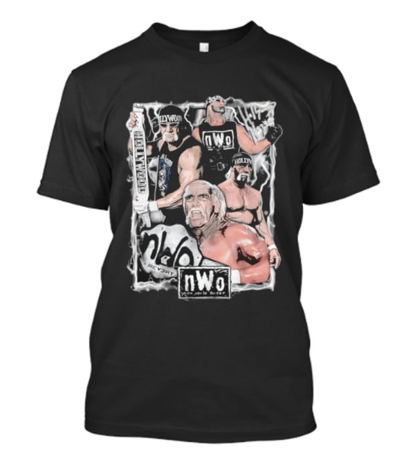 Hollywood Hulk Hogan Scott Hall Kevin Nash NWo New World Order Retro Wrestlers T-Shirt