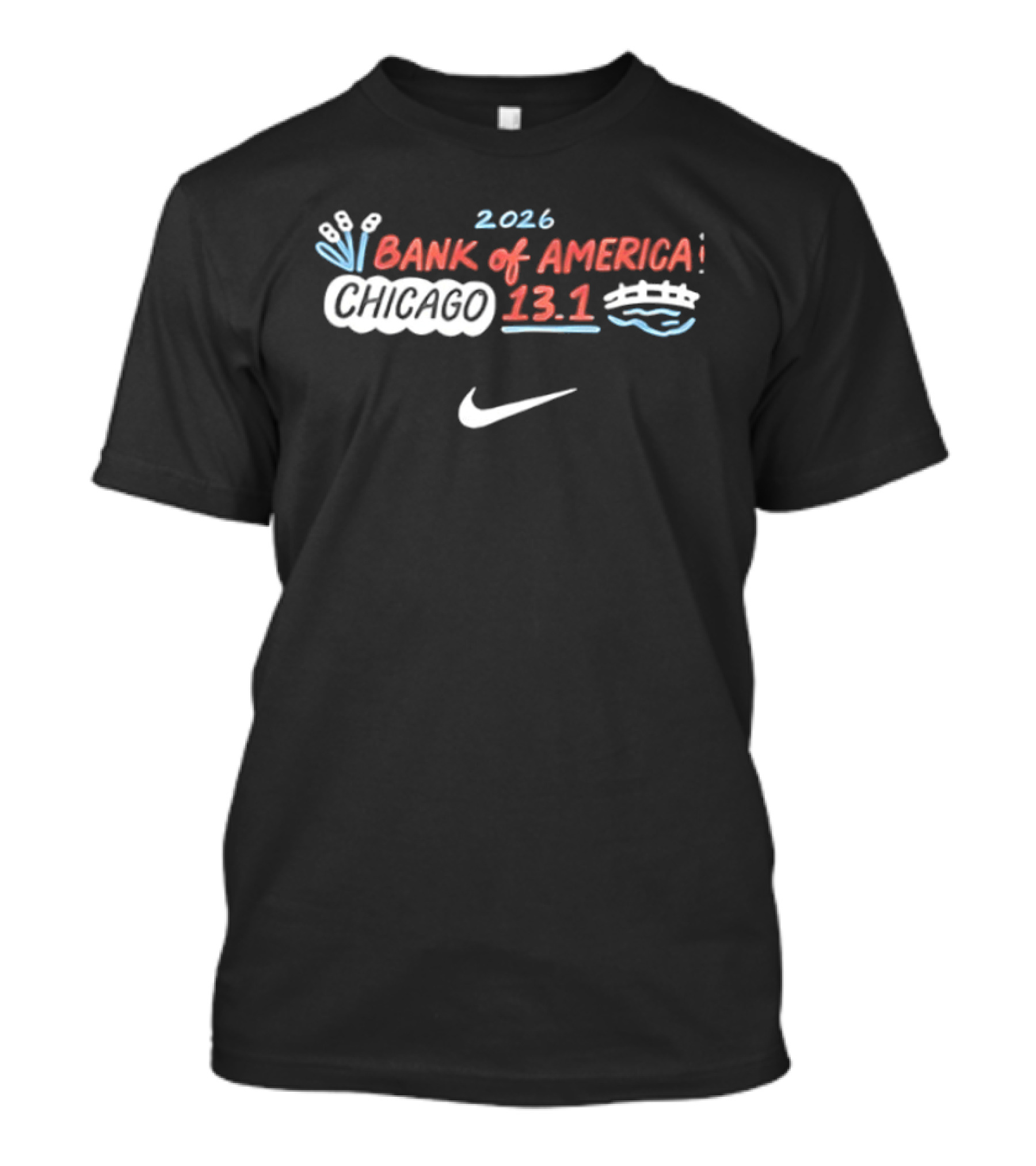 2026 Bank Of America Chicago 13.1 Nike T-Shirt