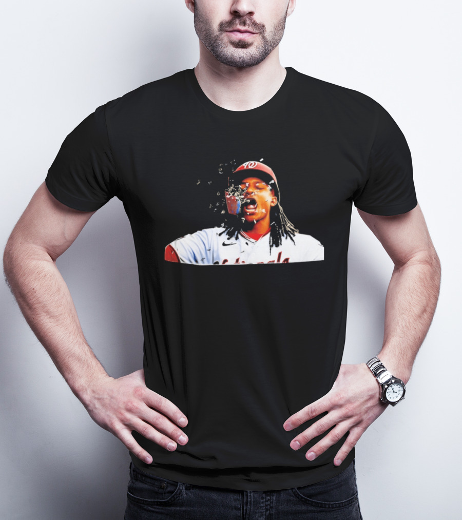 Jacob Young CJ Abrams Washington Nationals Baseball Player T-Shirt