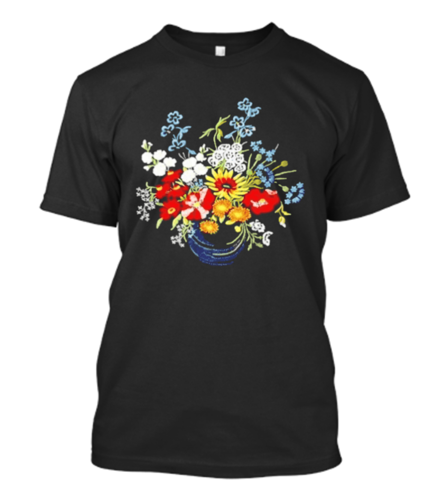 Paige Bueckers Embroidered Floral OKC T-Shirt