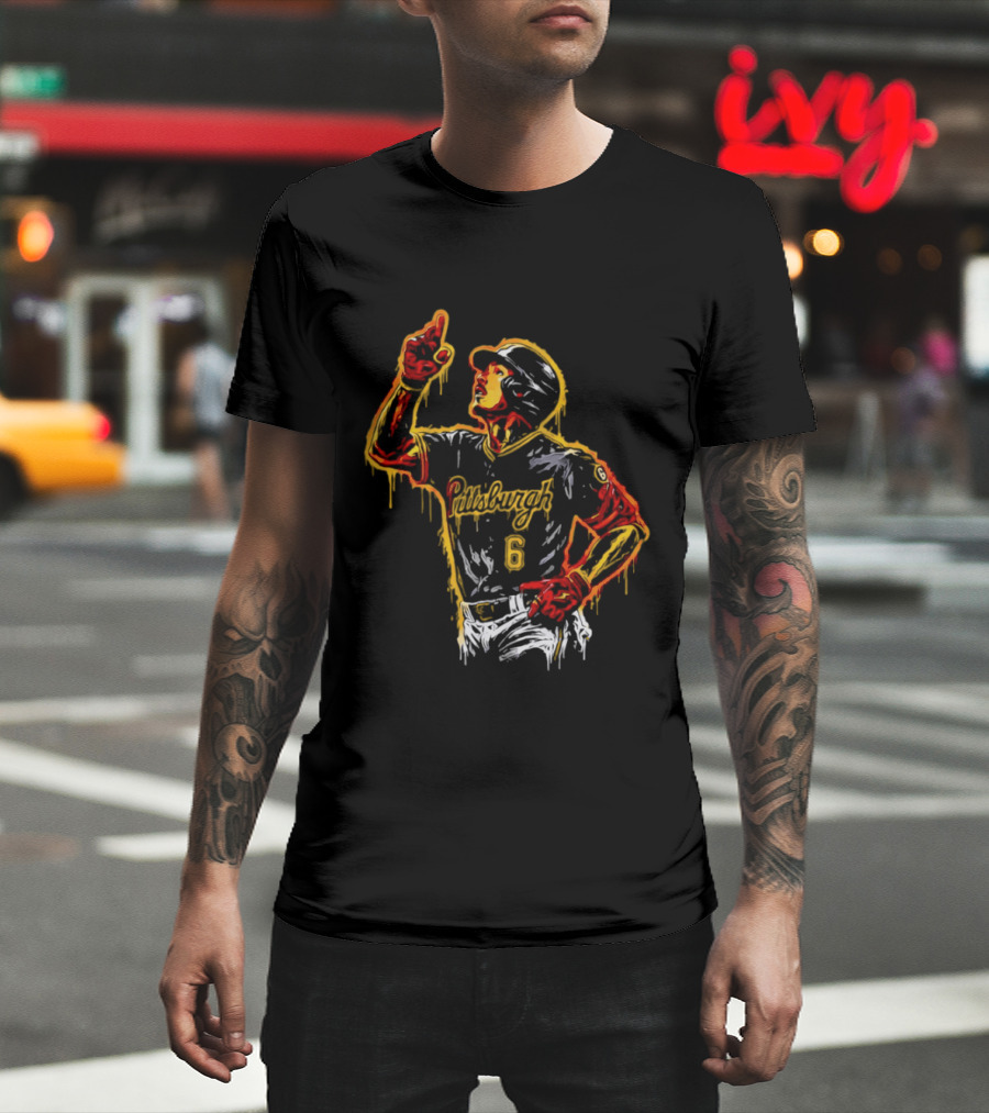 Kondor Paul Skenes Pittsburgh Pirates Baseball MLB 2026 Graffiti T-Shirt