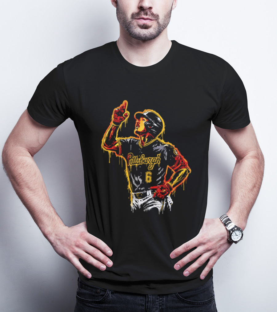 Kondor Paul Skenes Pittsburgh Pirates Baseball MLB 2026 Graffiti T-Shirt
