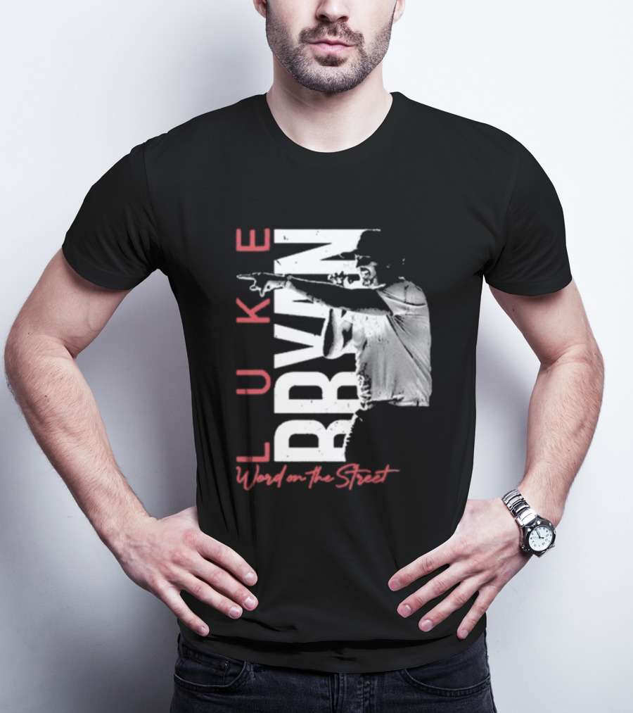Luke Bryan Word On The Street Tour Merchandise T-Shirt