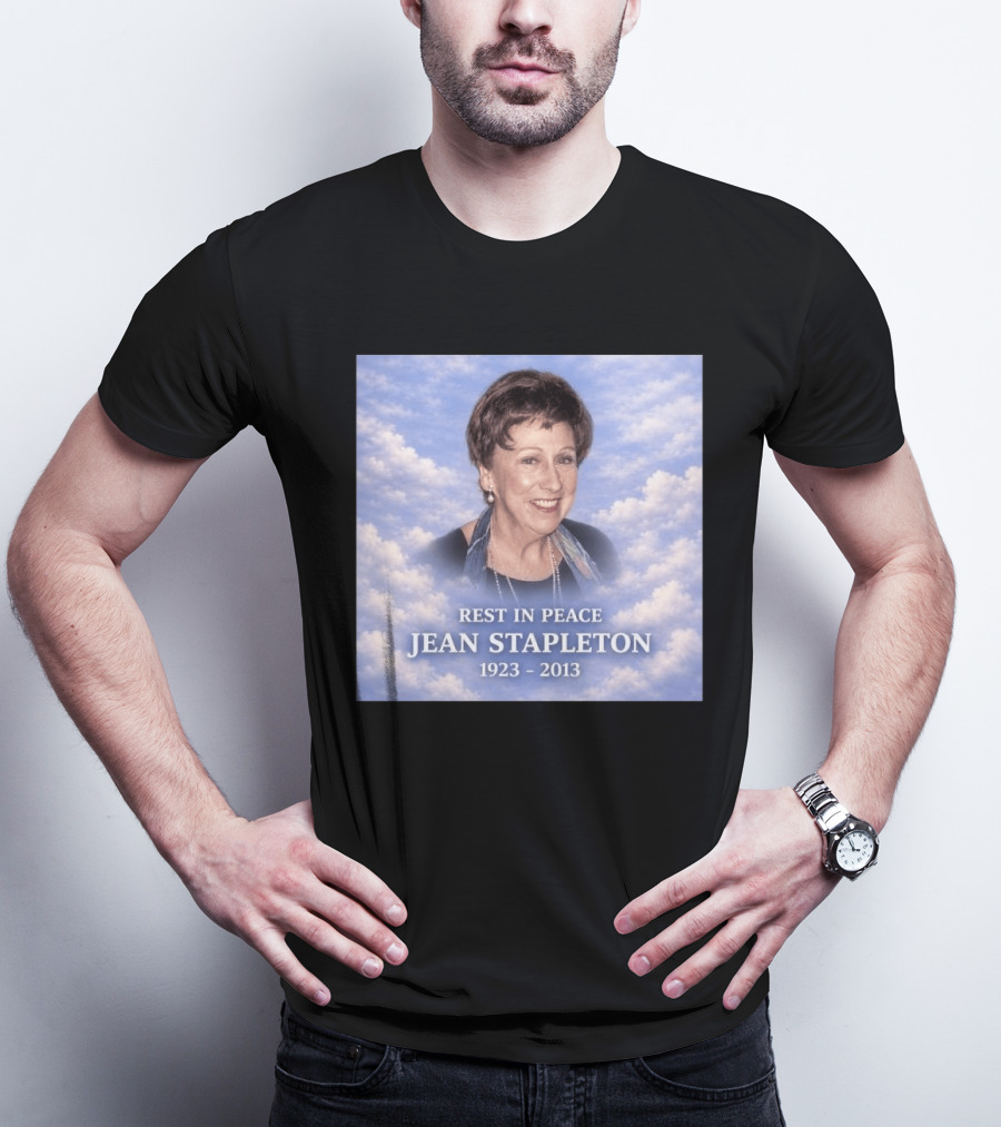 Rest In Peace Jean Stapleton 1923 2013 Memorial Image T-Shirt