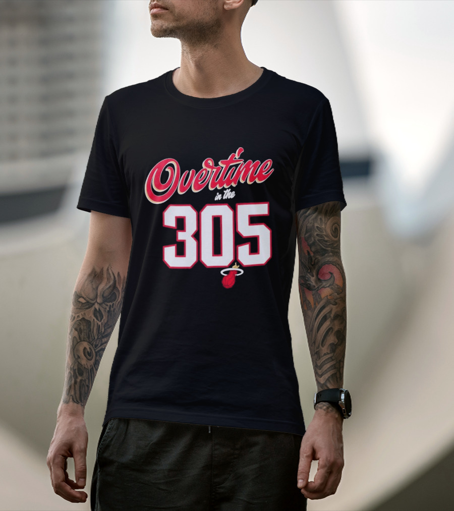 Overtime In The 305 Miami Heat T-Shirt