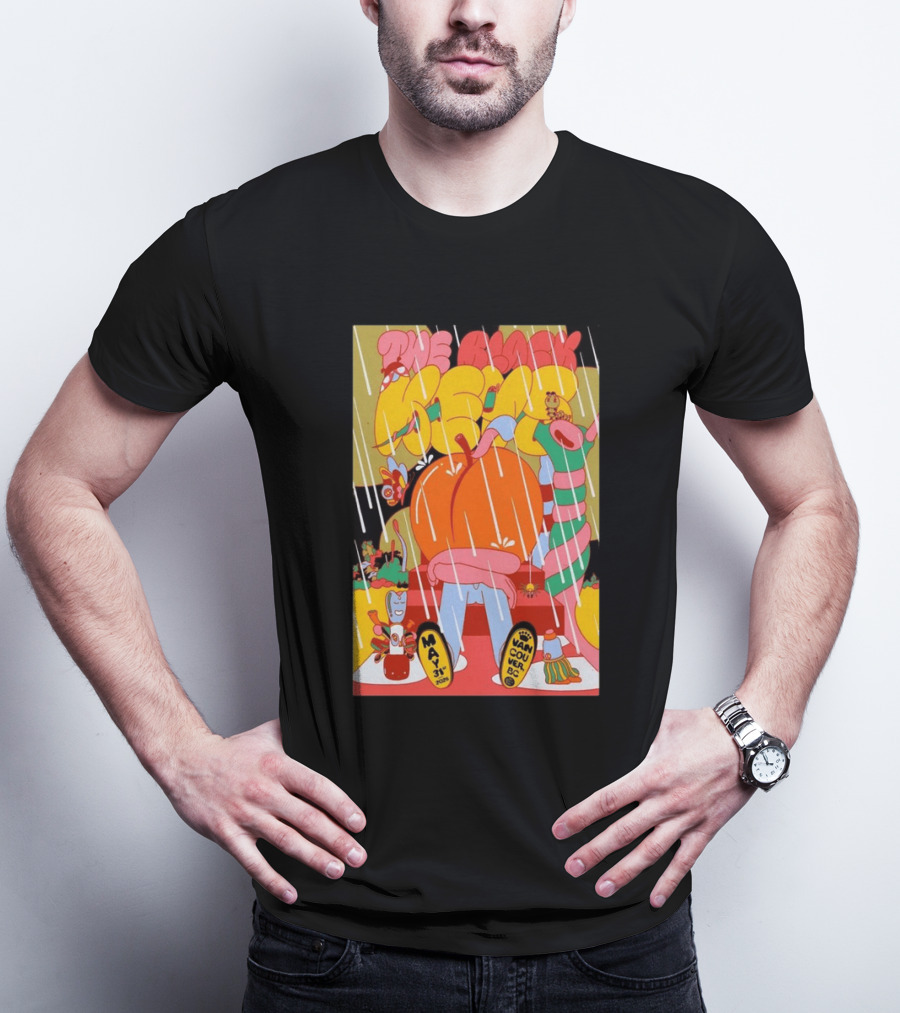 The Black Keys Vancouver May 31 2026 Concert Psychedelic Rain T-Shirt