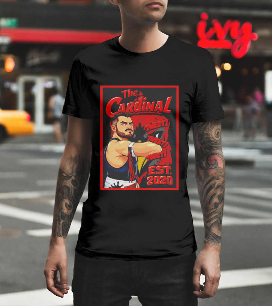 The Cardinal Tweet Tweet Tweet Est 2020 Wrestling T-Shirt