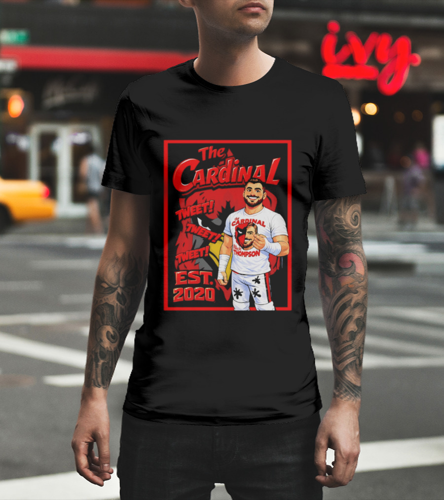 The Cardinal Tweet Tweet Tweet Est 2020 Lick Thompson T-Shirt