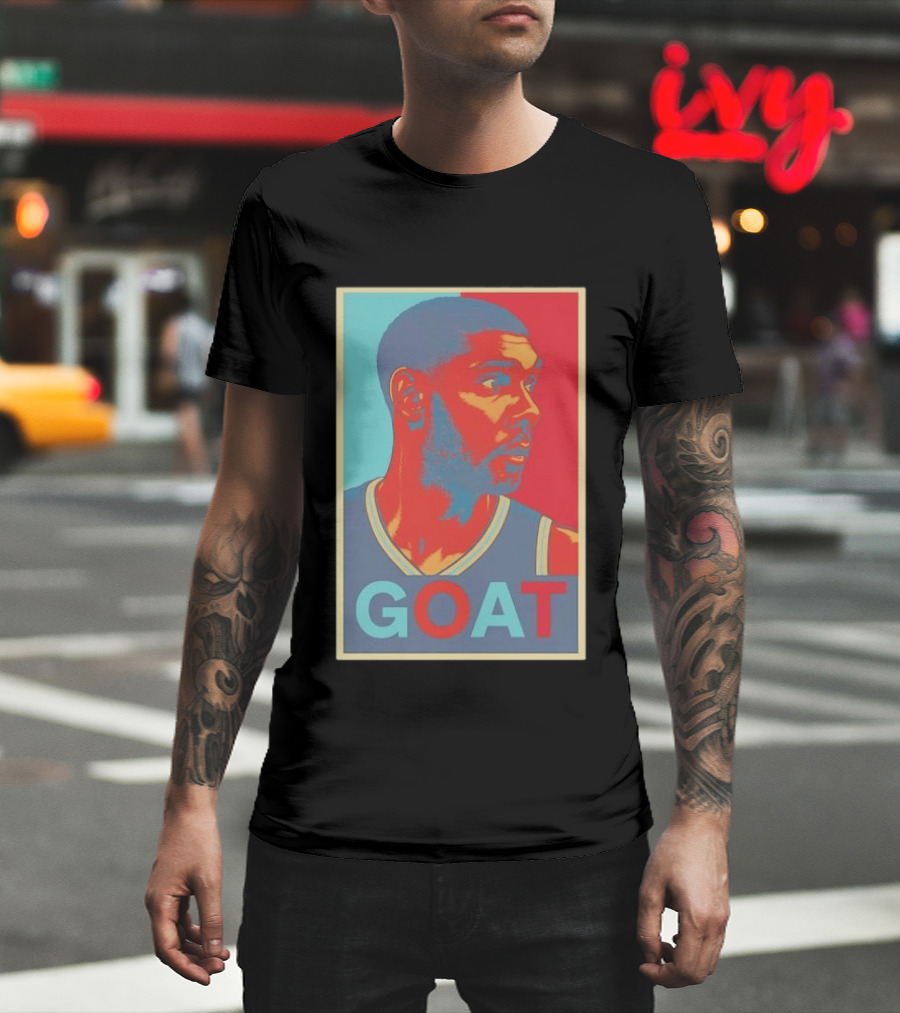 GOAT Tim Duncan San Antonio Spurs T-Shirt