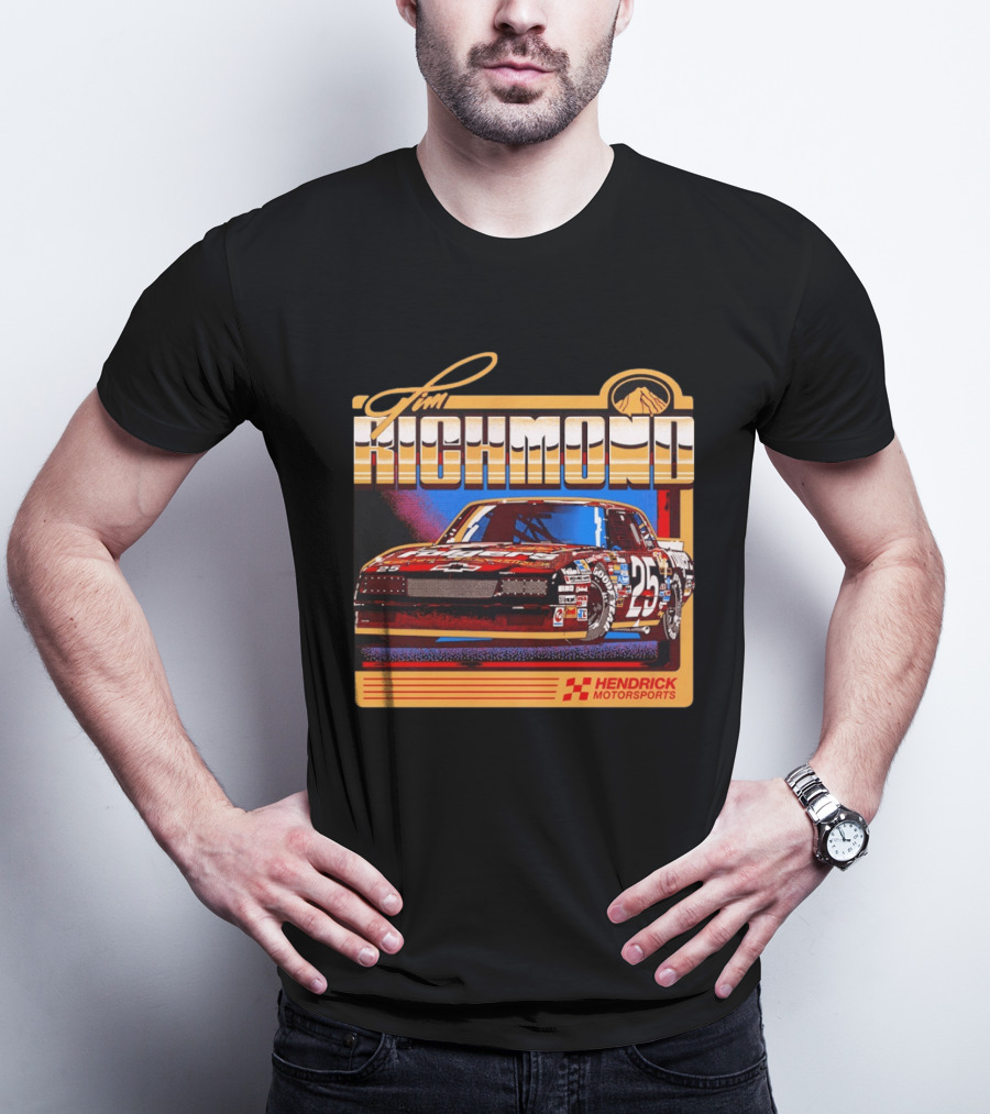 Tim Richmond 25 Chevrolet Hendrick Motorsports Racing NASCAR Folgers T-Shirt