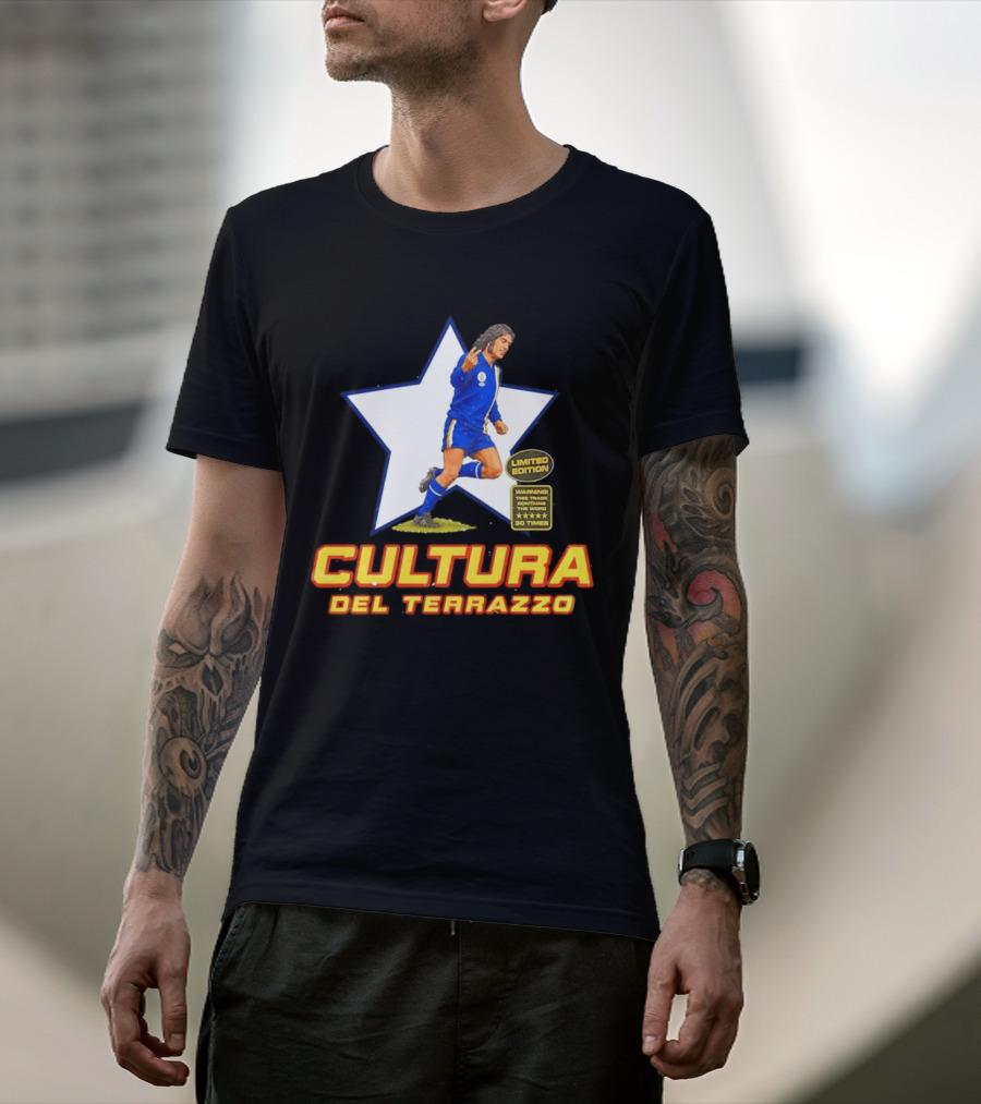 George Best Cultura Del Terrazzo Real Oviedo Iconic Football Star T-Shirt