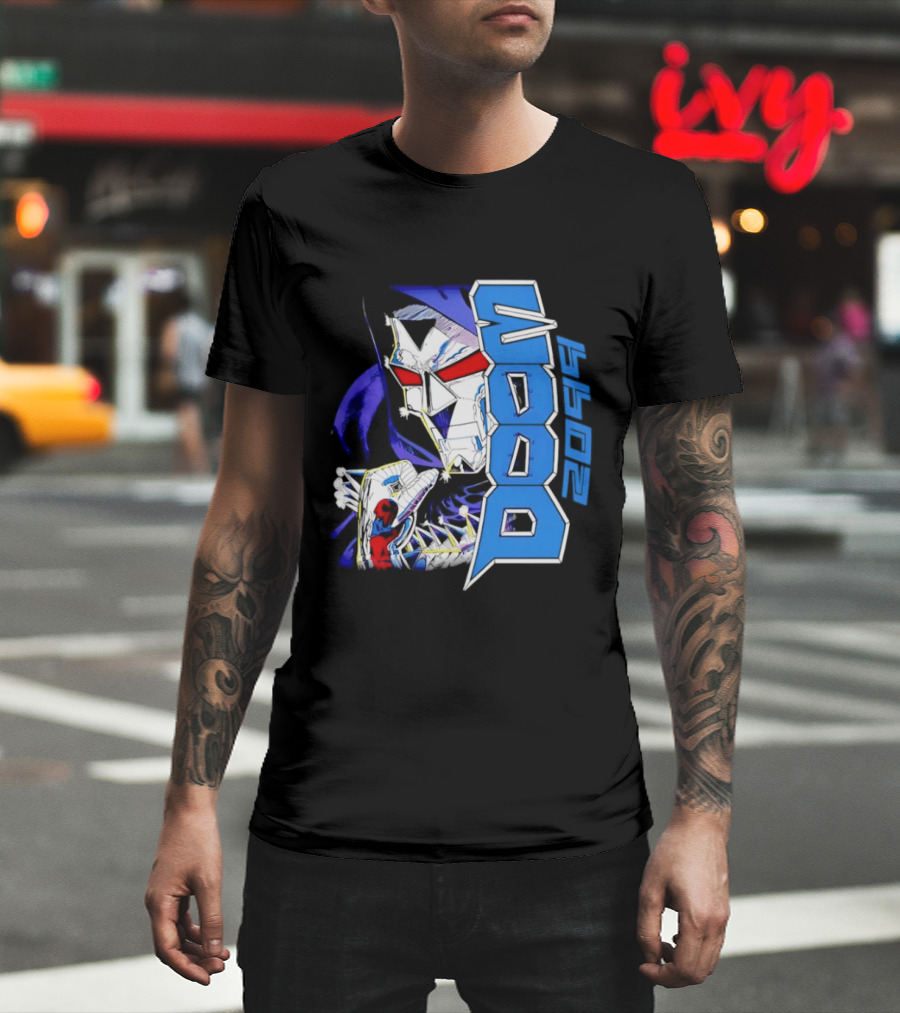 Marvel Comics Doctor Doom 2099 Blue Armor T-Shirt
