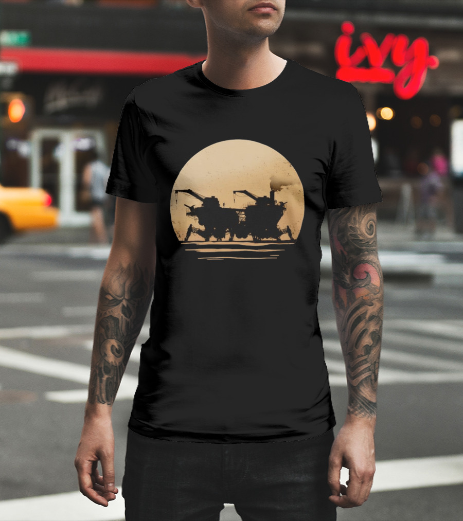 Mortal Engines Walking City Travel Machine Industrial Scene T-Shirt