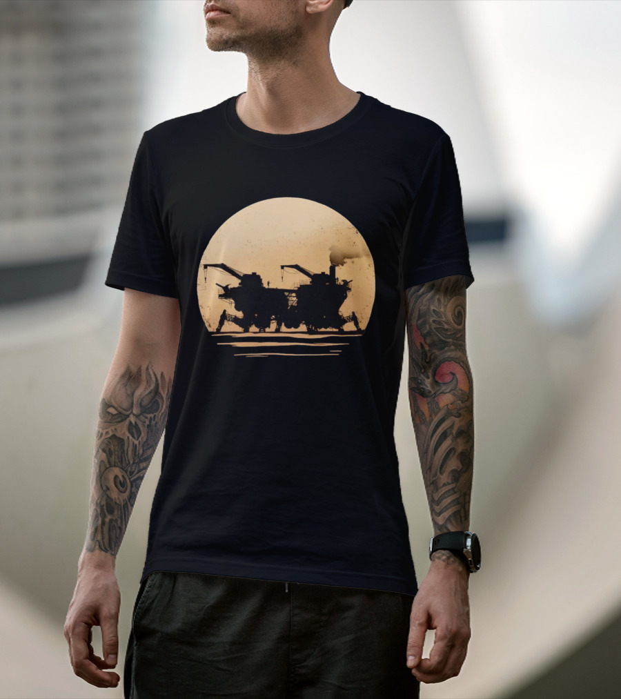 Mortal Engines Walking City Travel Machine Industrial Scene T-Shirt